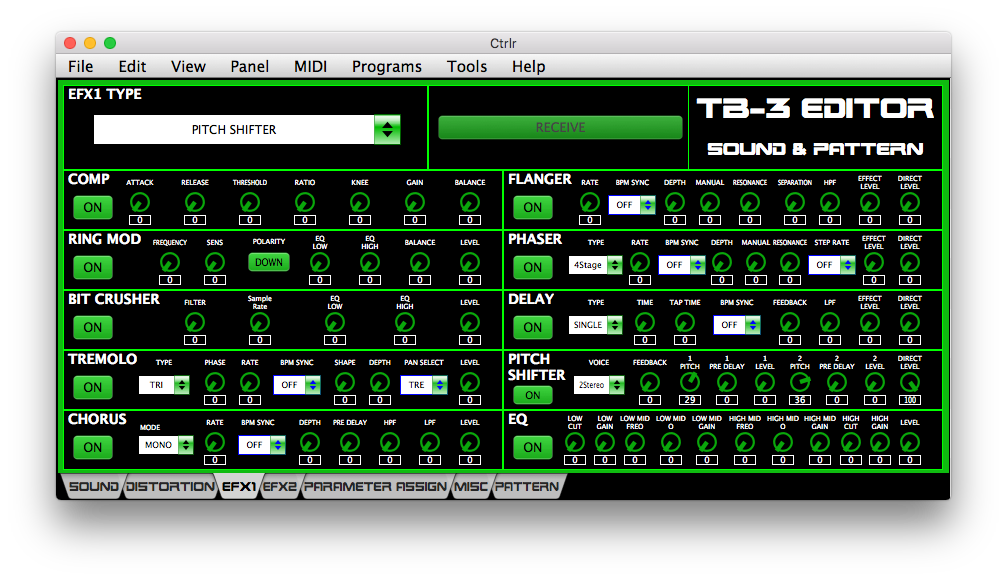 Version 2 of TB-3 CTRLR panel - Dope Robot