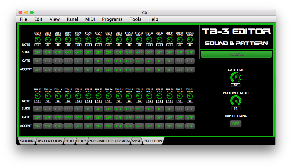 Version 2 of TB-3 CTRLR panel - Dope Robot