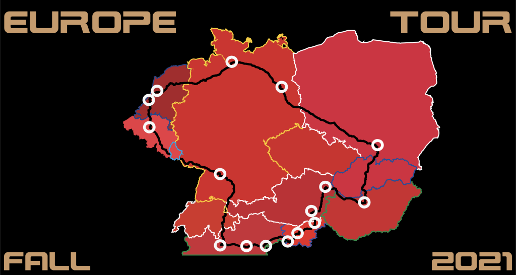 2021 European Tour Site is Up - Dope Robot